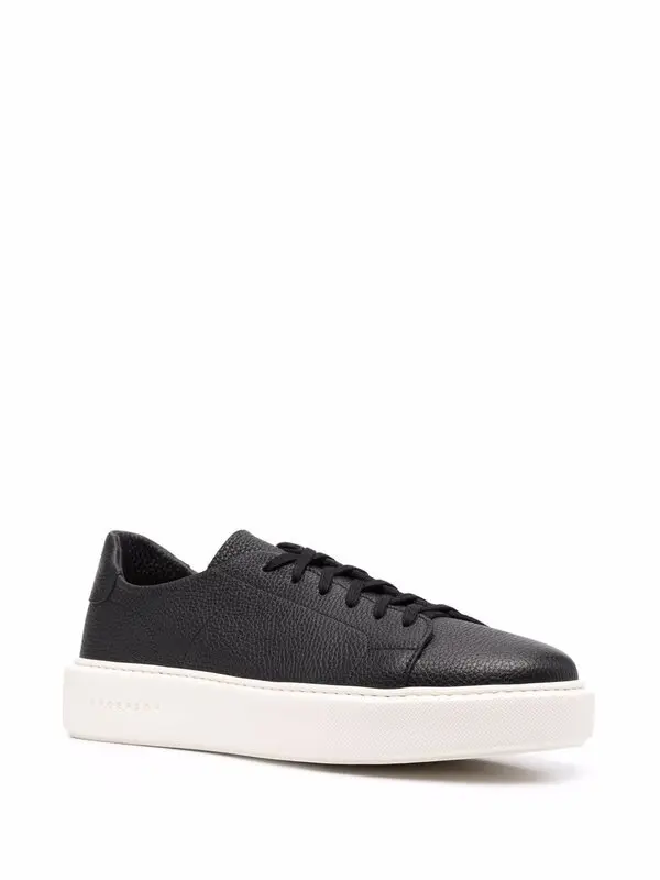 HENDERSON BARACCO Pebbled Low-top Sneakers
