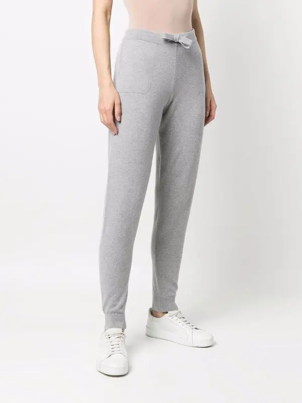 PAULA Tapered-leg Cashmere Trousers