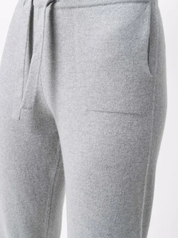 PAULA Tapered-leg Cashmere Trousers