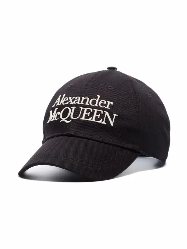 Alexander McQueen Logo-embroidered Baseball Cap