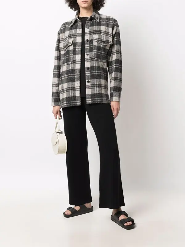 PAULA Ribbed Cashmere Trousers - Black