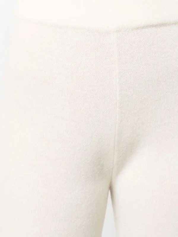 PAULA Ribbed Cashmere Trousers - Neutrals