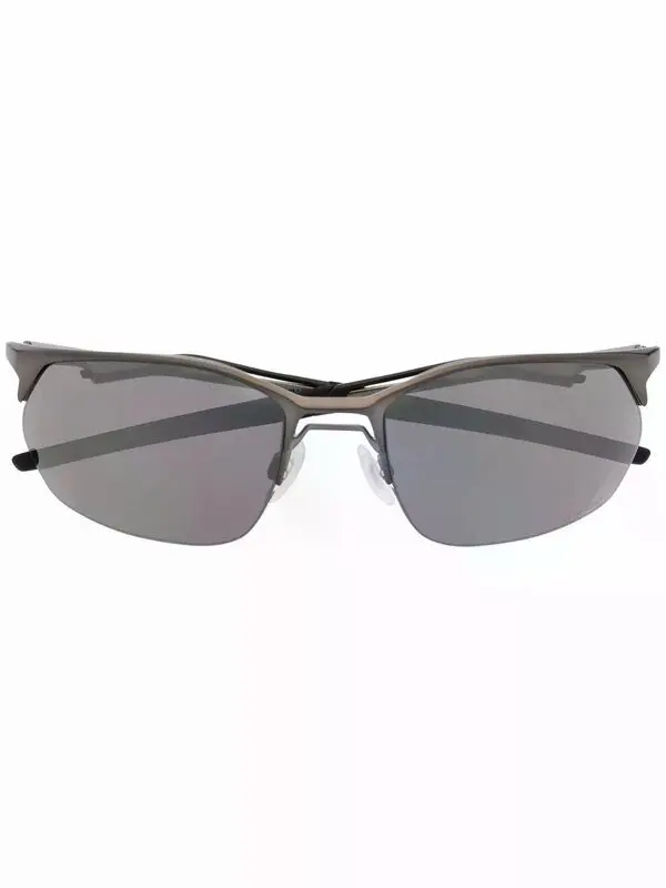 Oakley Cat-eye Tinted Sunglasses - Silver