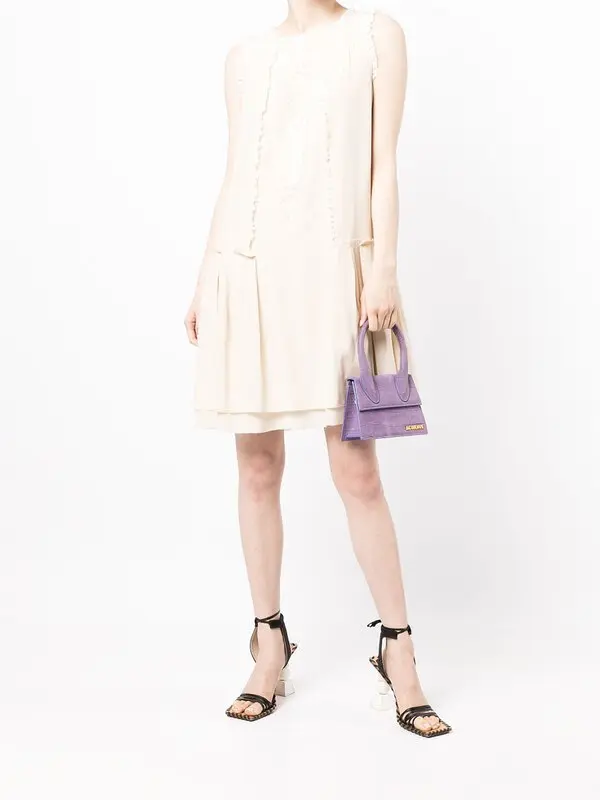 Shiatzy Chen Silk Lace Panelled Dress