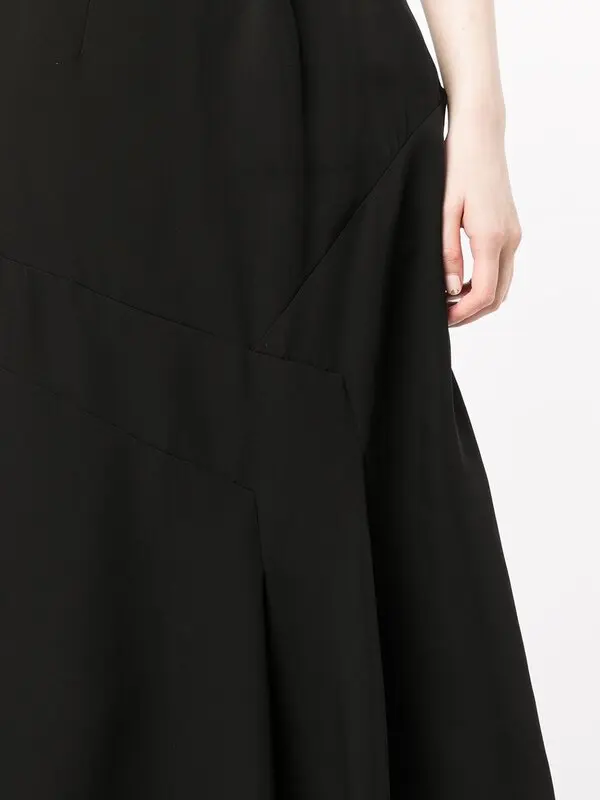 Shiatzy Chen Silk A-line Skirt
