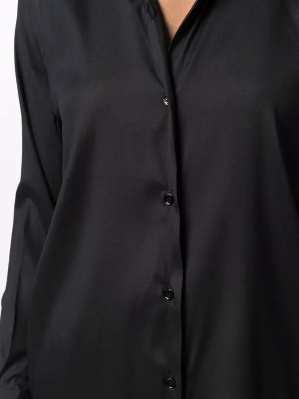 PAULA Long-sleeve Silk Shirt