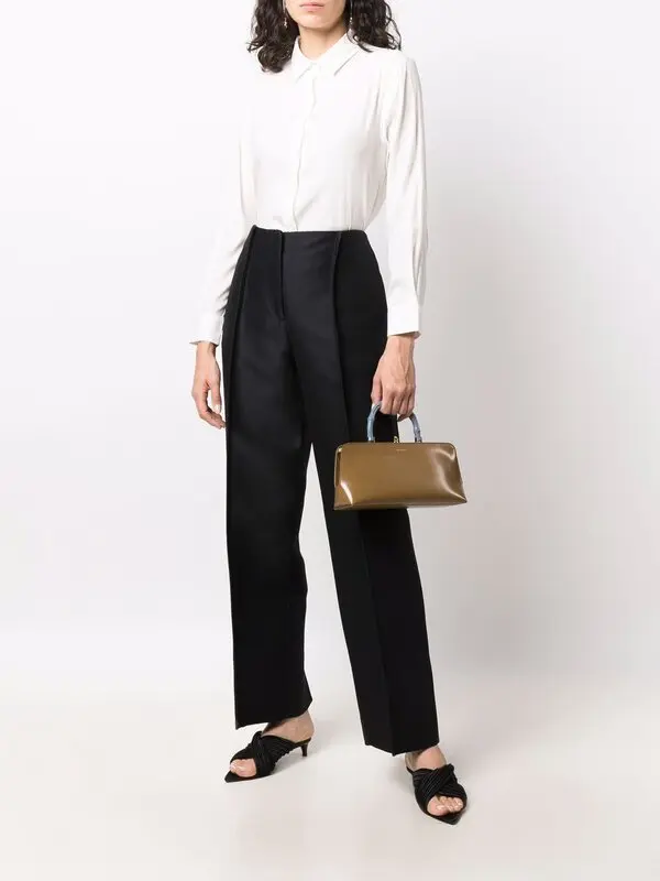 PAULA Long-sleeve Silk Shirt