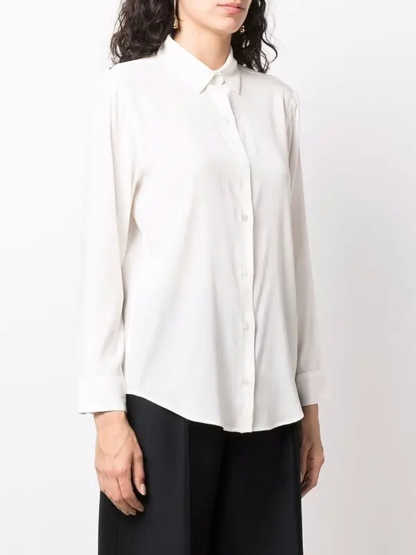 PAULA Long-sleeve Silk Shirt
