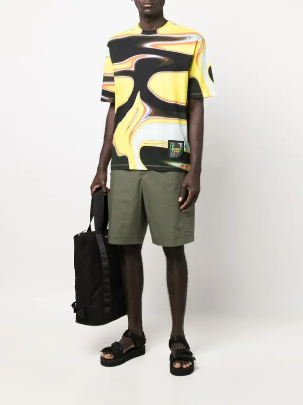 AMBUSH Drawstring Knee-length Shorts - Green