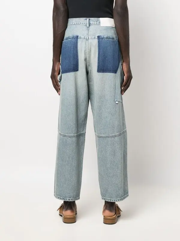 AMBUSH Panelled Wide-leg Jeans