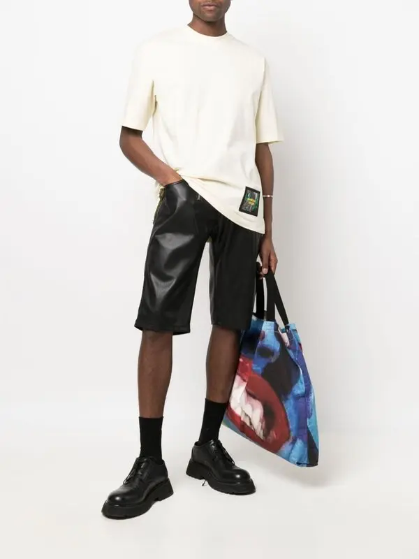 AMBUSH Wksp Logo-patch T-shirt - Neutrals