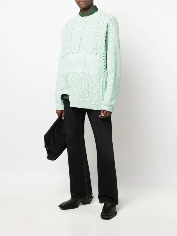 AMBUSH Patchwork Knitted Jumper