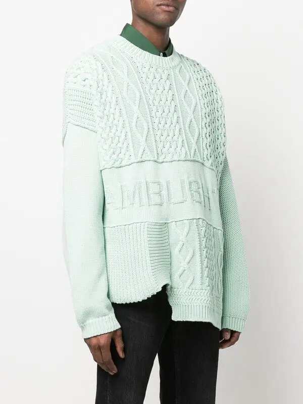 AMBUSH Patchwork Knitted Jumper