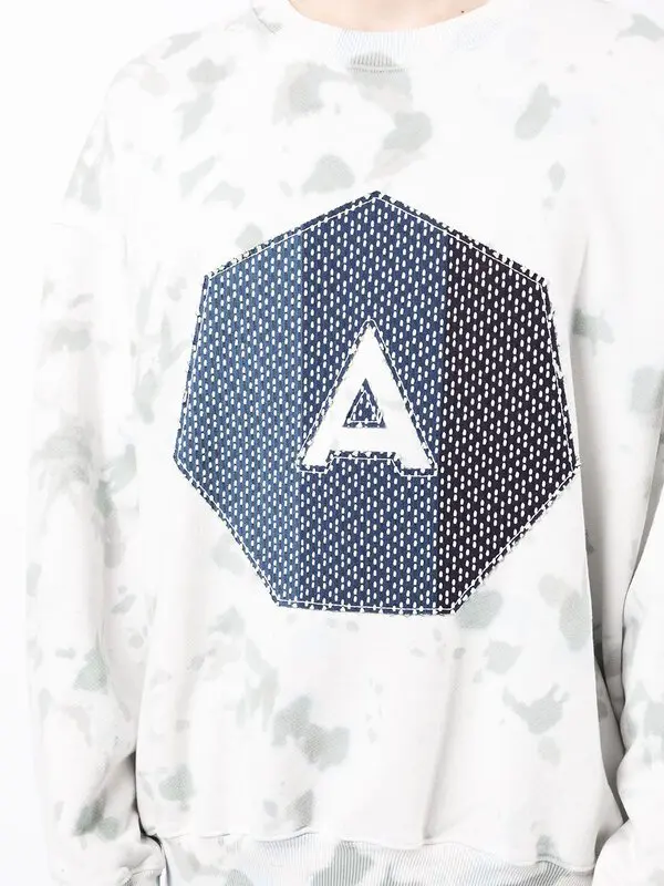 Alchemist Logo Print Crew-neck Sweatshirt
