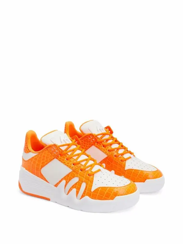 GIUSEPPE ZANOTTI Talon Mid-top Sneakers - White