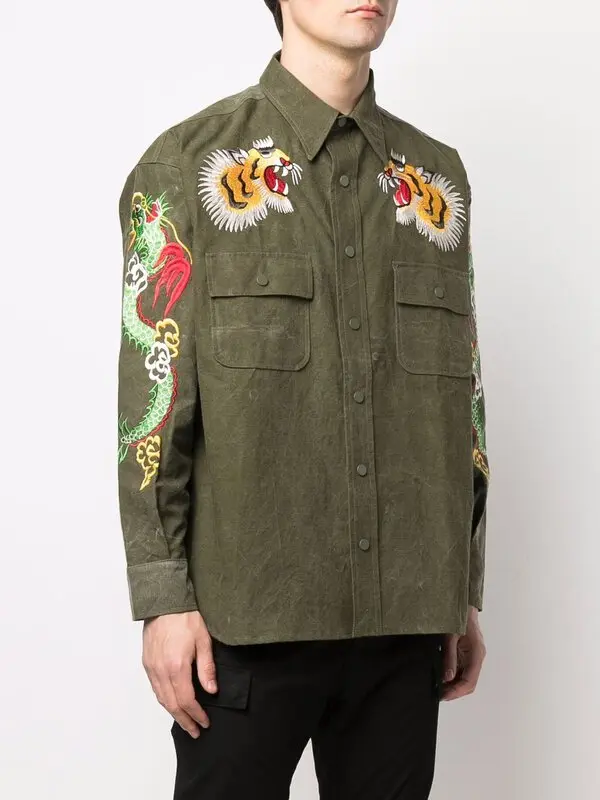 Readymade Embroidered Ska Shirt