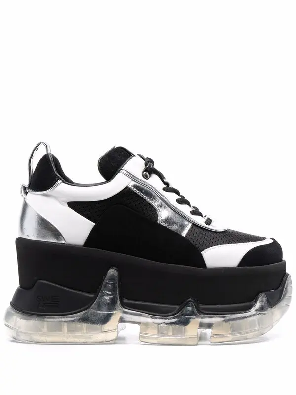 Swear London Air Revive Nitro Platform Sneakers - Black
