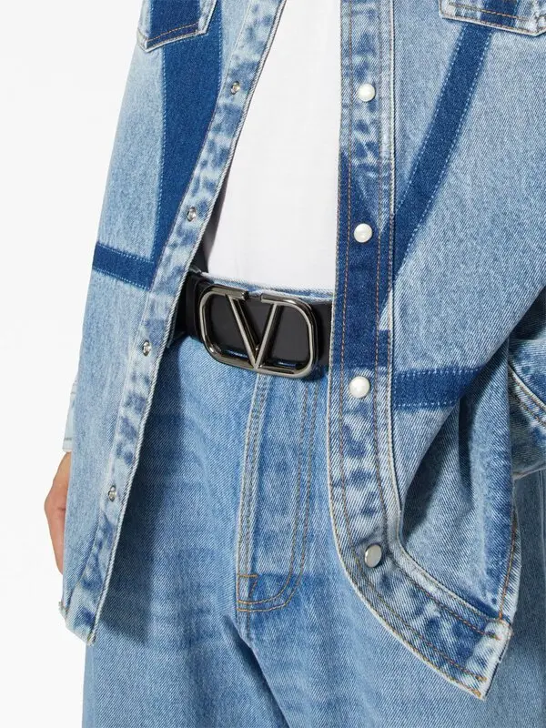 Valentino Garavani 40mm Vlogo Signature Reversible Belt