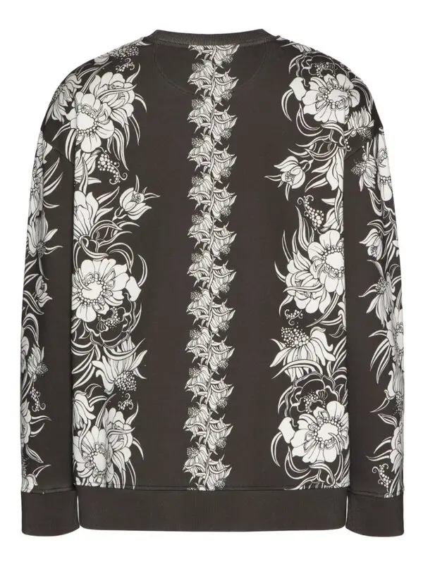 Valentino Garavani Logo-print Long-sleeve Sweatshirt