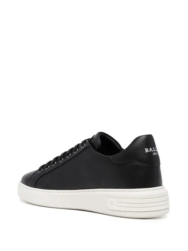 Bally Logo-print Leather Sneakers