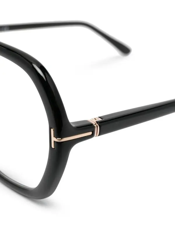 TOM FORD Oversized Round Frame Glasses