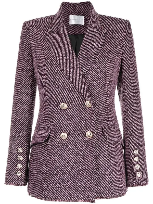 Rebecca Vallance Charlotte Double-breasted Blazer