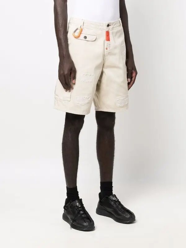 Philipp Plein Wide-leg Cargo Shorts