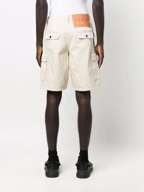 Philipp Plein Wide-leg Cargo Shorts