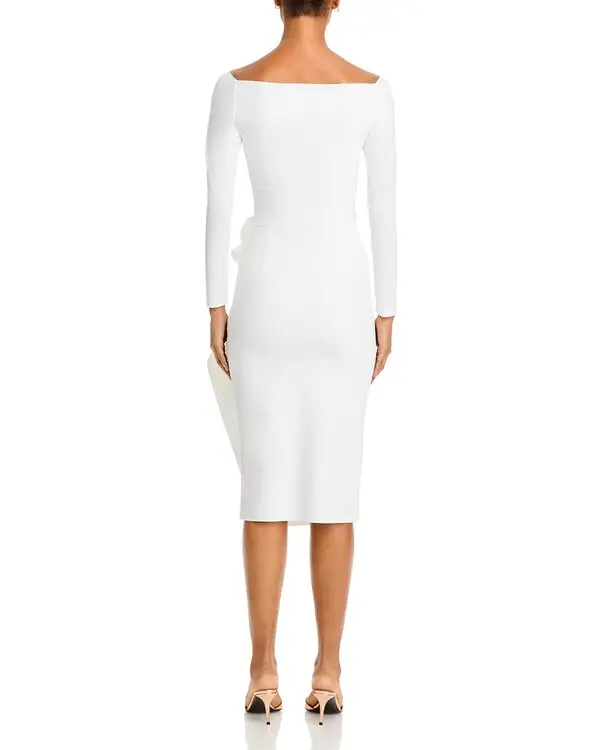 Chiara Boni La Petite Robe Silveria Off-the-shoulder Bodycon Dress