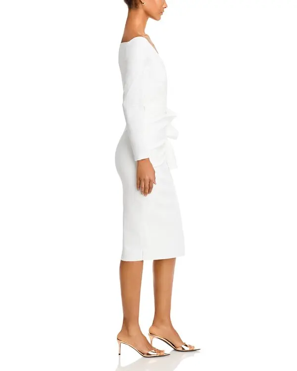Chiara Boni La Petite Robe Silveria Off-the-shoulder Bodycon Dress