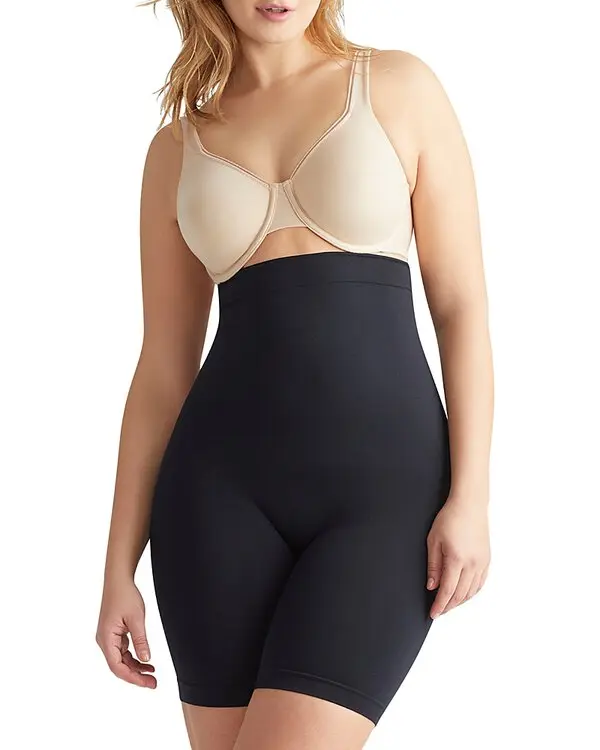 Yummie High Waist Thigh Shaper Shorts - Black