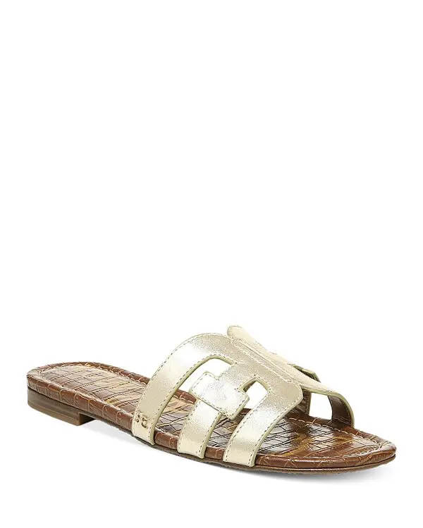 Sam Edelman Bay Slide Sandals - Gold