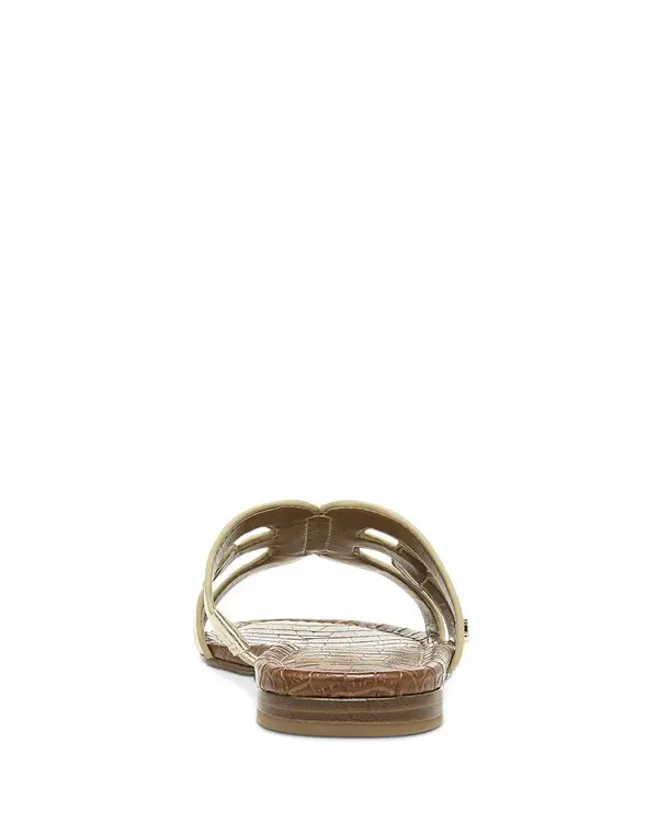 Sam Edelman Bay Slide Sandals - Gold