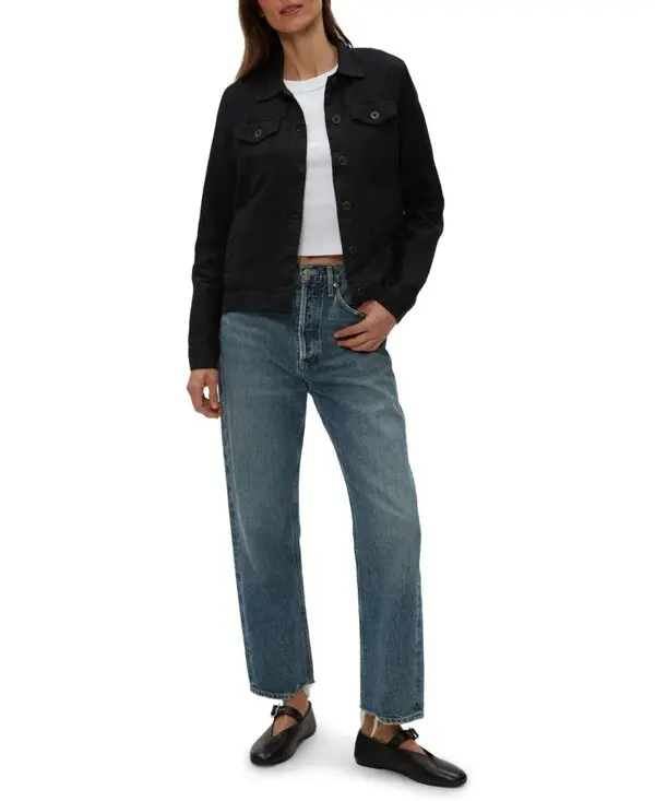 Michael Stars Linen Jacket - Black