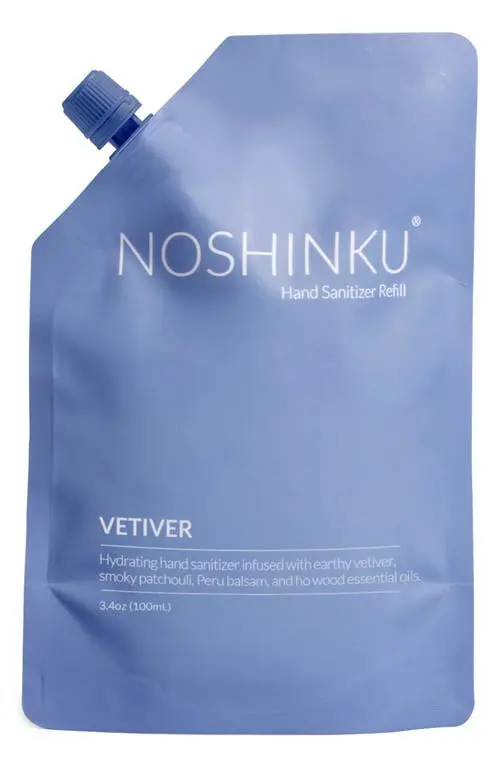 NOSHINKU Rejuvenating Hand Sanitizer Pocket Refill Pouch - Blue