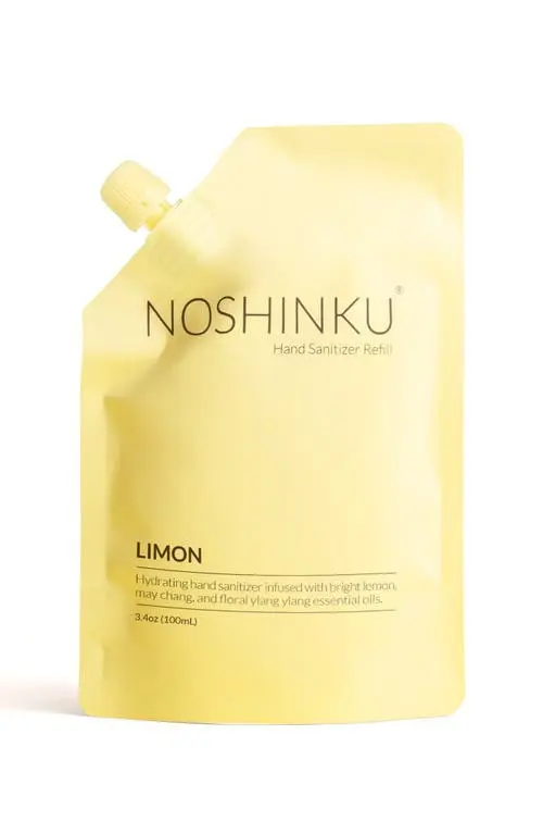 NOSHINKU Rejuvenating Hand Sanitizer Pocket Refill Pouch - Yellow
