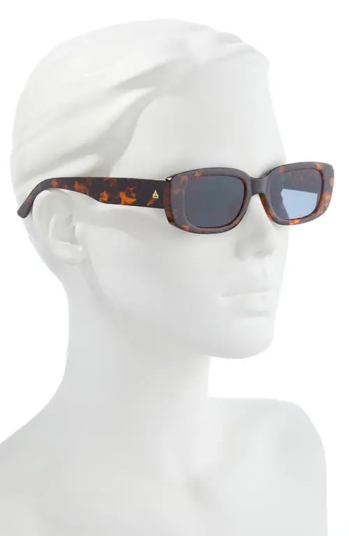 AIRE Ceres 51mm Rectangular Sunglasses - Dark Tort