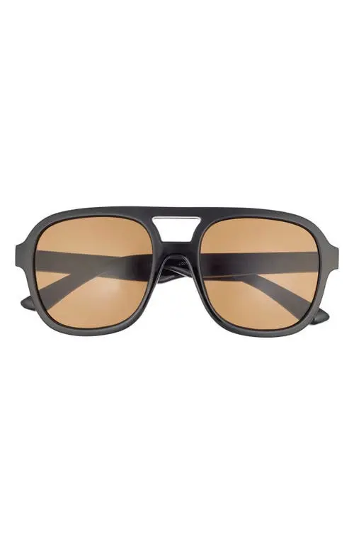AIRE Whirlpool Aviator Sunglasses - Black/brown Mono