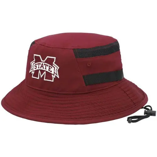 Adidas Mississippi State Bulldogs Aeroready Bucket Hat - Maroon
