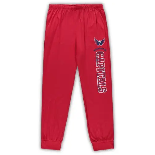CONCEPTS SPORT Washington Capitals Pullover Hoodie And Jogger Sleep Set