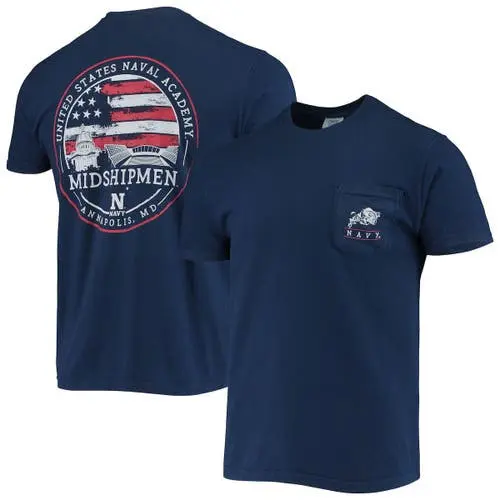IMAGE ONE Midshipmen Campus Americana T-shirt
