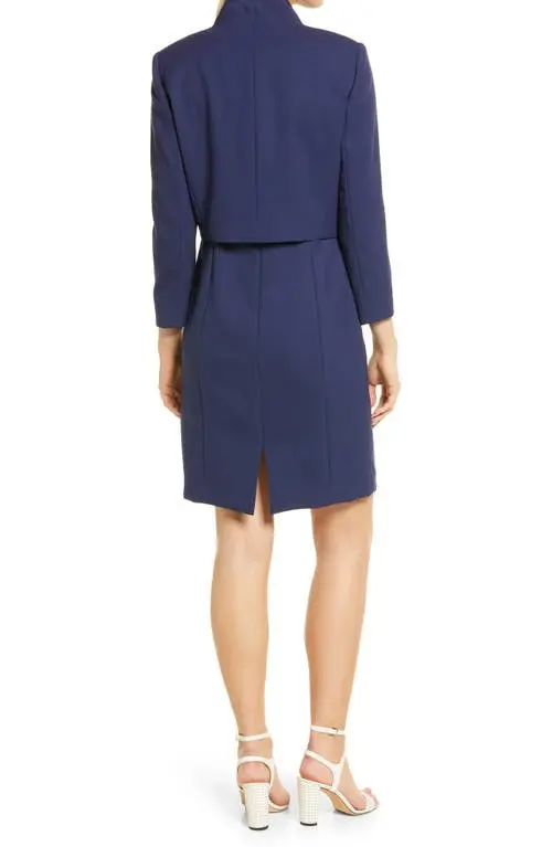 TAHARI ASL Wrap Jacket & Sheath Dress