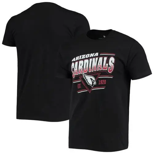 Junk Food Arizona Cardinals Throwback T-shirt - Black