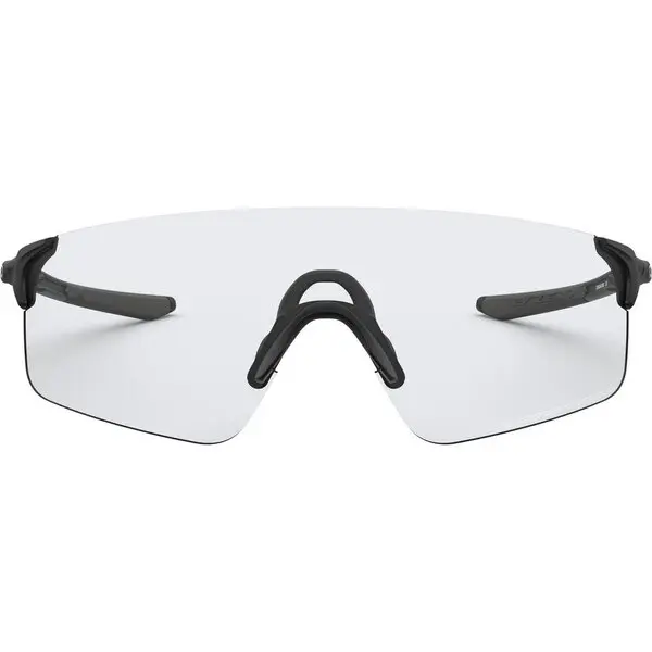 Oakley Evzero™ Blades 155mm Photochromatic Rimless Shield Sunglasses - Rubber Black/photochromic