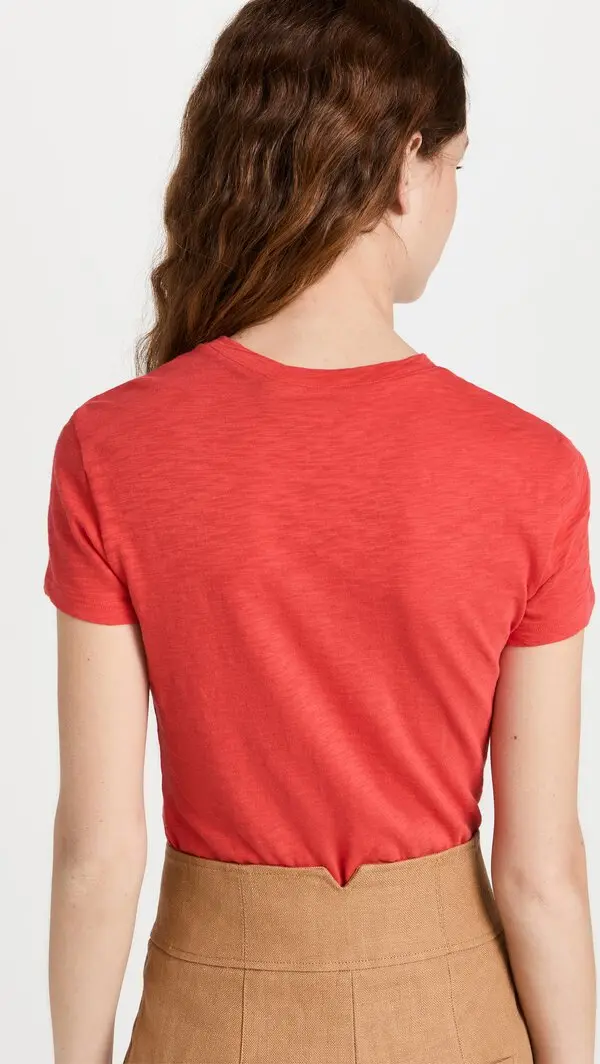 Theory Tiny Tee - Poppy