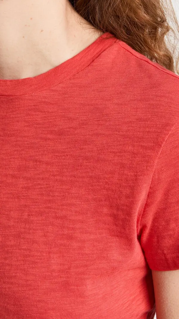 Theory Tiny Tee - Poppy