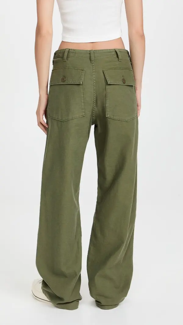 R13 Wide Leg Utility Pants