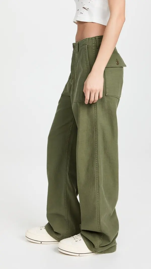 R13 Wide Leg Utility Pants