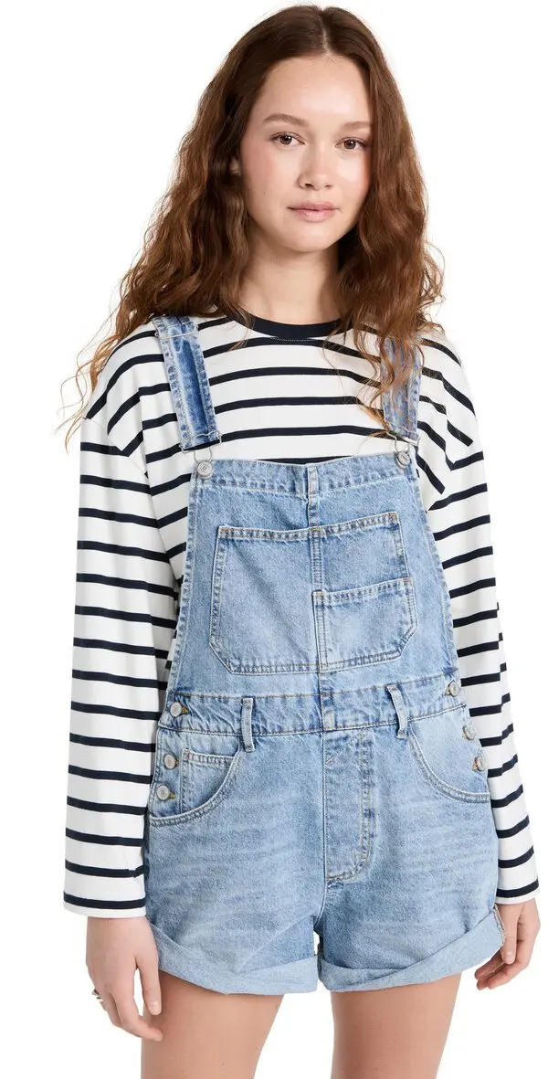 Free People Ziggy Shortalls - Follow Your Heart