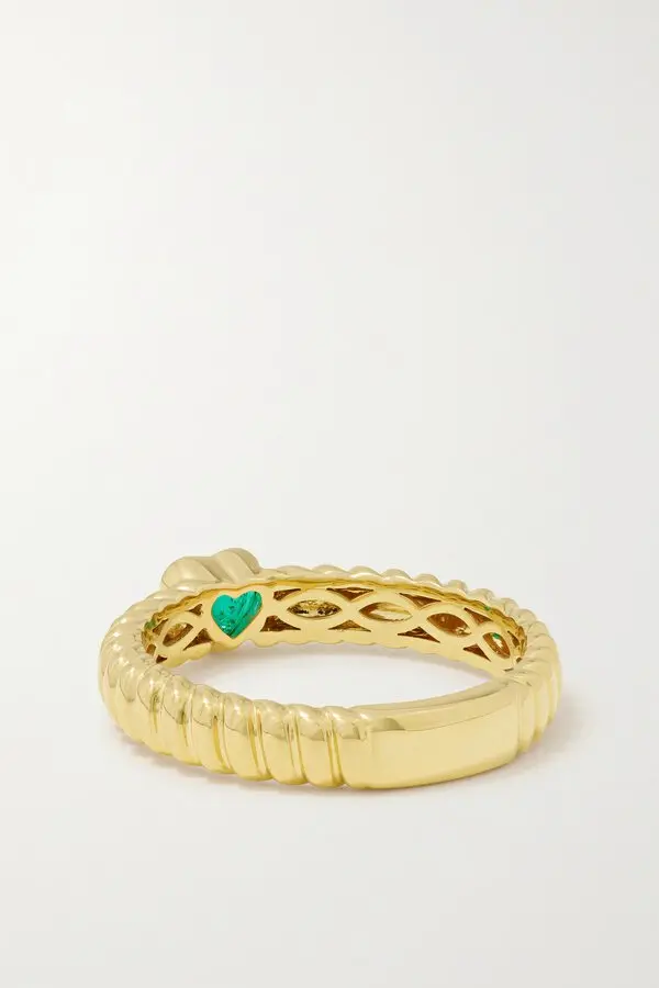 ANITA KO Zoe 18-karat Emerald Ring